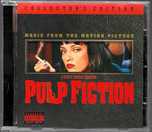 PULP FICTION - COLLECTOR EDITION (B.O.F SOUNDTRACK O.S.T) ALBUM CD ...