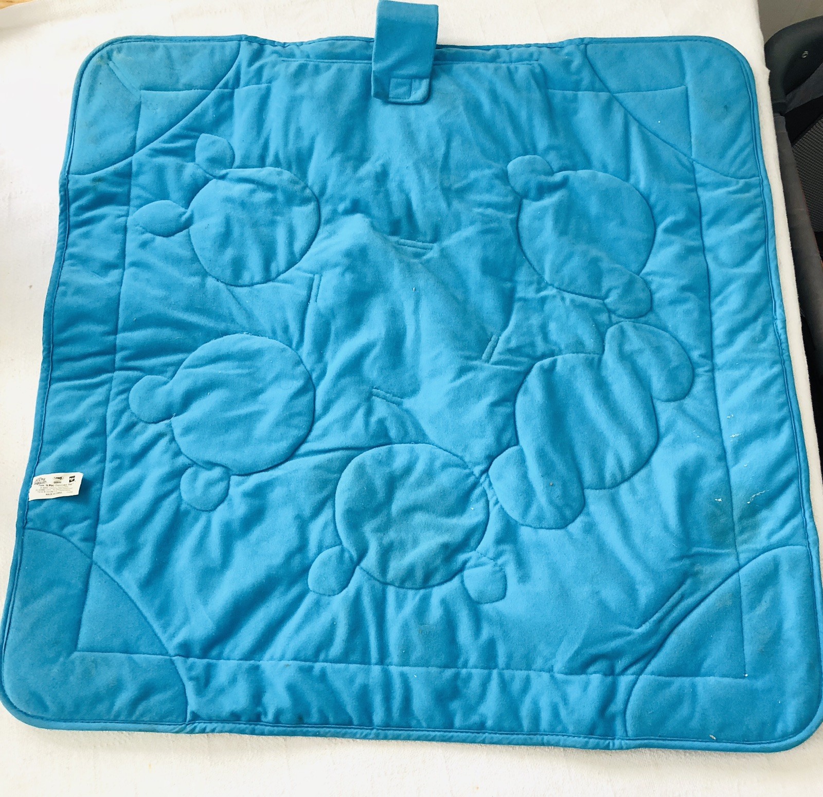 2006 VINTAGE PLAYSKOOL BABY Peek N PLAY MAT ACTIVITY QUILT Blanket Fold ...