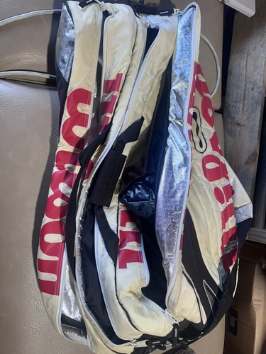 Wilson TOUR Thermo Guard Thermal Protected 29" Large Multiple Racquet ...