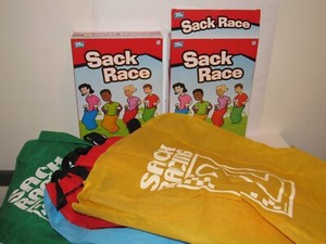 Sack Race Party Game Set 8 Total Play Ground Classics 4 Count x 2 1 NEW ...