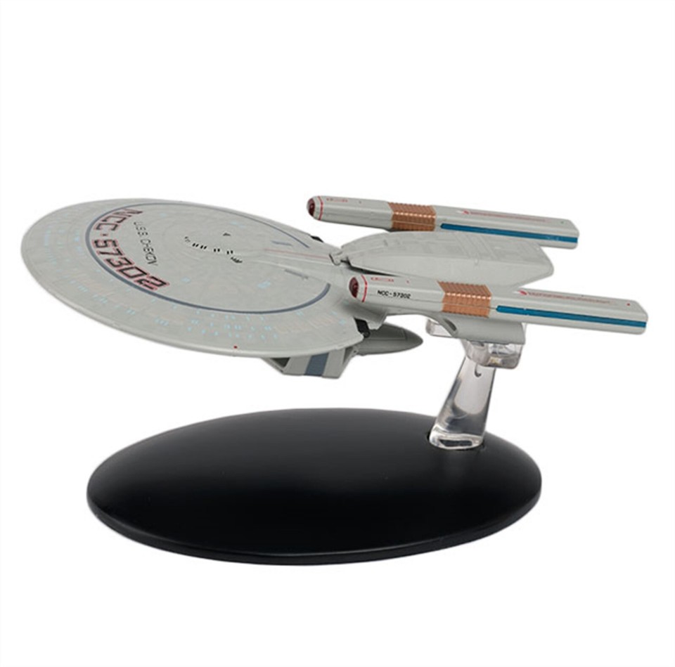 Eaglemoss Star Trek Springfield Class USS Chekov NCC-57302 #110 w ...