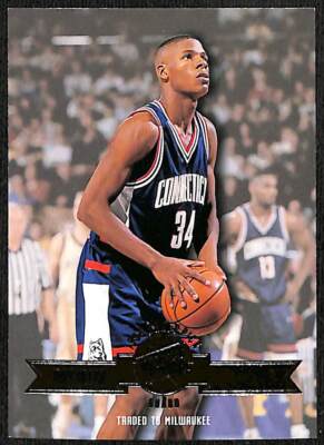 1996 Press Pass Ray Allen #5 Connecticut Huskies | eBay