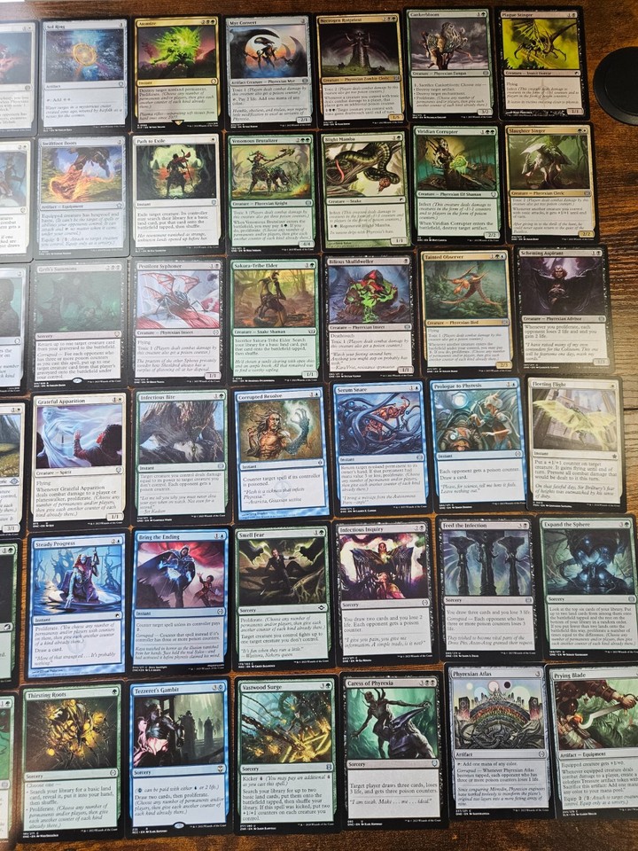 Custom Commander Deck ~ Infect ~ Atraxa, Praetors' Voice ~ 100 Card EDH ...