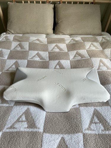 Sutera Dream Deep Orthopedic Contour Pillow with Washable Cover - White ...