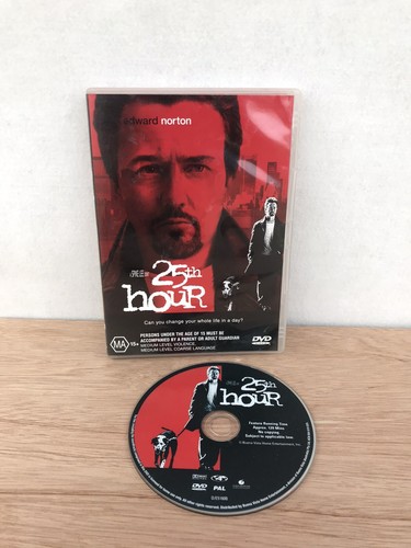 25th Hour DVD Video Movie Spike Lee Edward Norton, Barry Pepper ...