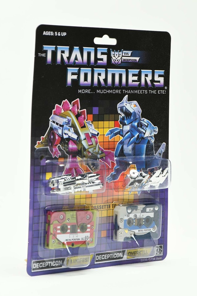 Transformers G1 Reissue Decepticon SLUGFEST OVERKILL Gift Christmas Toy ...