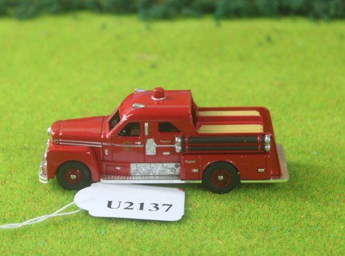 Corgi Red Seagrave Pumper Fire Engine Very Good FNQHotwheels U2137 ...
