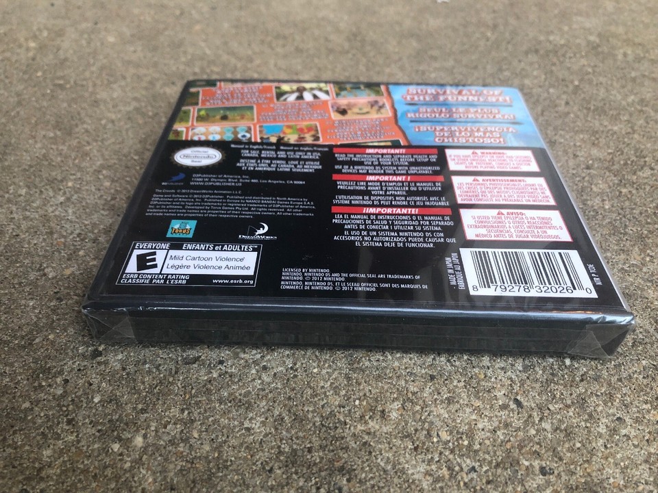 Croods: Prehistoric Party (Nintendo DS, 2013) New Factory sealed ...