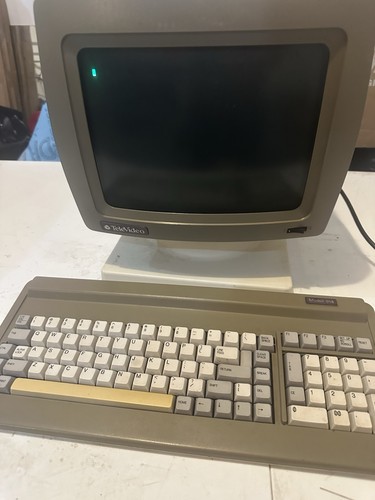 Televideo PT-100 Personal Terminal Vintage Computer From Old College | eBay