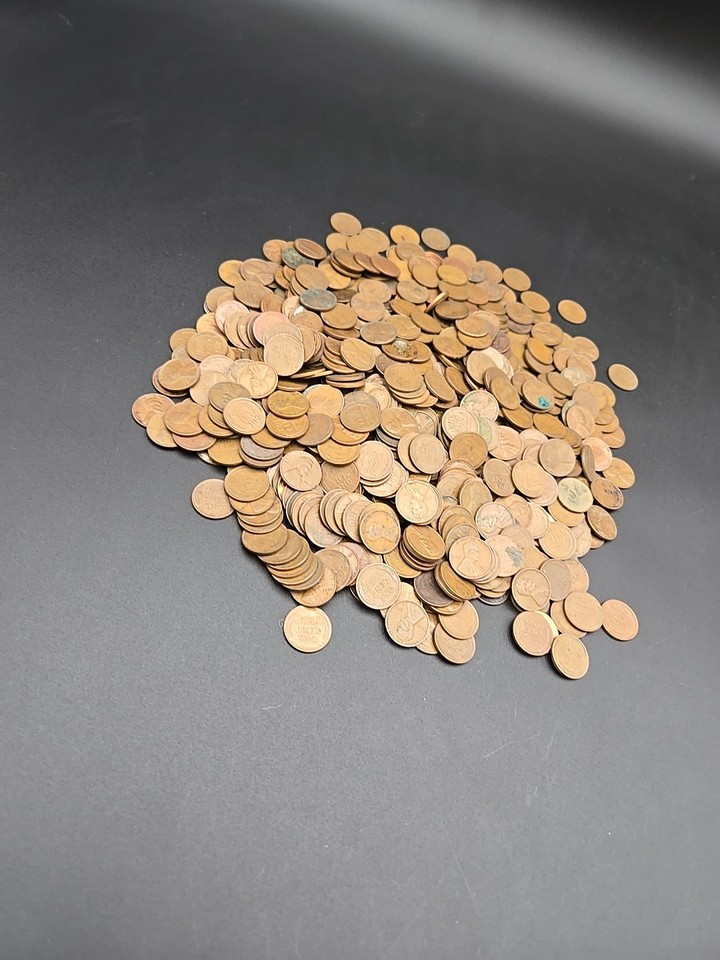Lincoln Wheat Cent Lot - 4.7 Lbs - 691 - Unsearched Mixed Dates | eBay