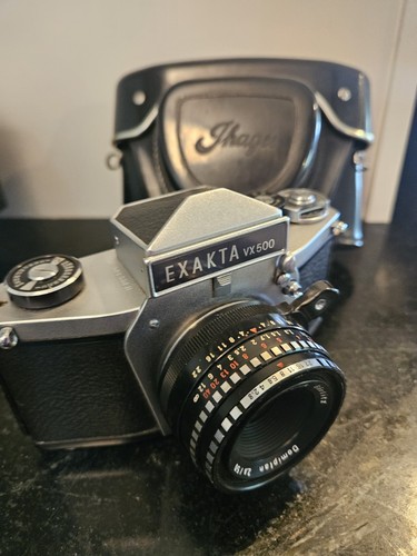 EXAKTA IHAGEE VX500 CAMERA with 50mm F2.8 DOMIPLAN | eBay