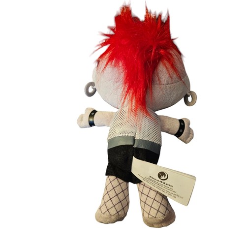 DreamWorks Trolls World Tour Movie Barb Punk Rock Mohawk Red Hair Doll ...