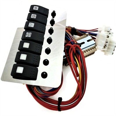 NEW Carling Technologies Multi Function Yacht / Boat Push Button 7 ...