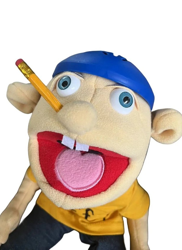 Cute Jeffy Hand Puppet Jeffy Plush Toy 23" Stuffed Doll Plush Toy Kids ...