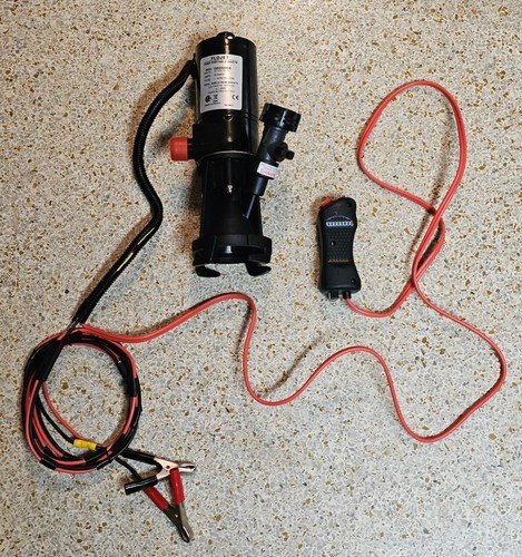 FloJet Portable RV Waste Pump 13GPM 12V 16A, 18555000A 42237109958| eBay