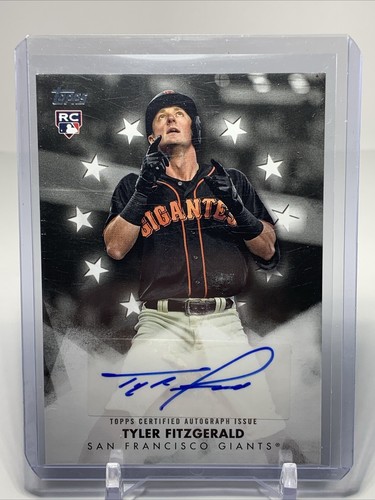 2024 Topps Series 2 TYLER FITZGERALD ROOKIE AUTO RC Baseball Stars Auto ...