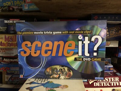 Original Scene It DVD Mattel Board Game Movie Trivia FIRST EDITION New ...