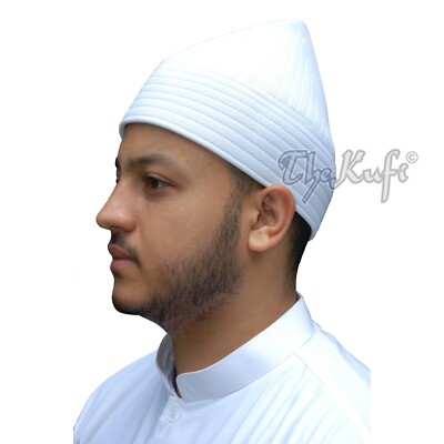 Naqshbandi Semi-Rigid Soft Padded Handcrafted Tall Pointed Sufi Tariqah ...