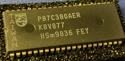 P87C380AER PHILIPS MicroController 8Bit 42pin DIP RARE COLLECTIBLE LAST ...