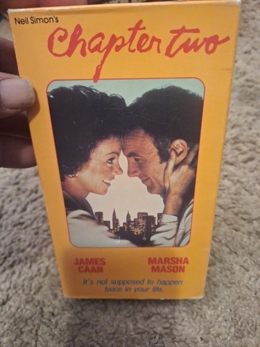 Neil Simon's CHAPTER TWO (VHS, 1989) ~James Caan, Marsha Mason~ (1979 ...