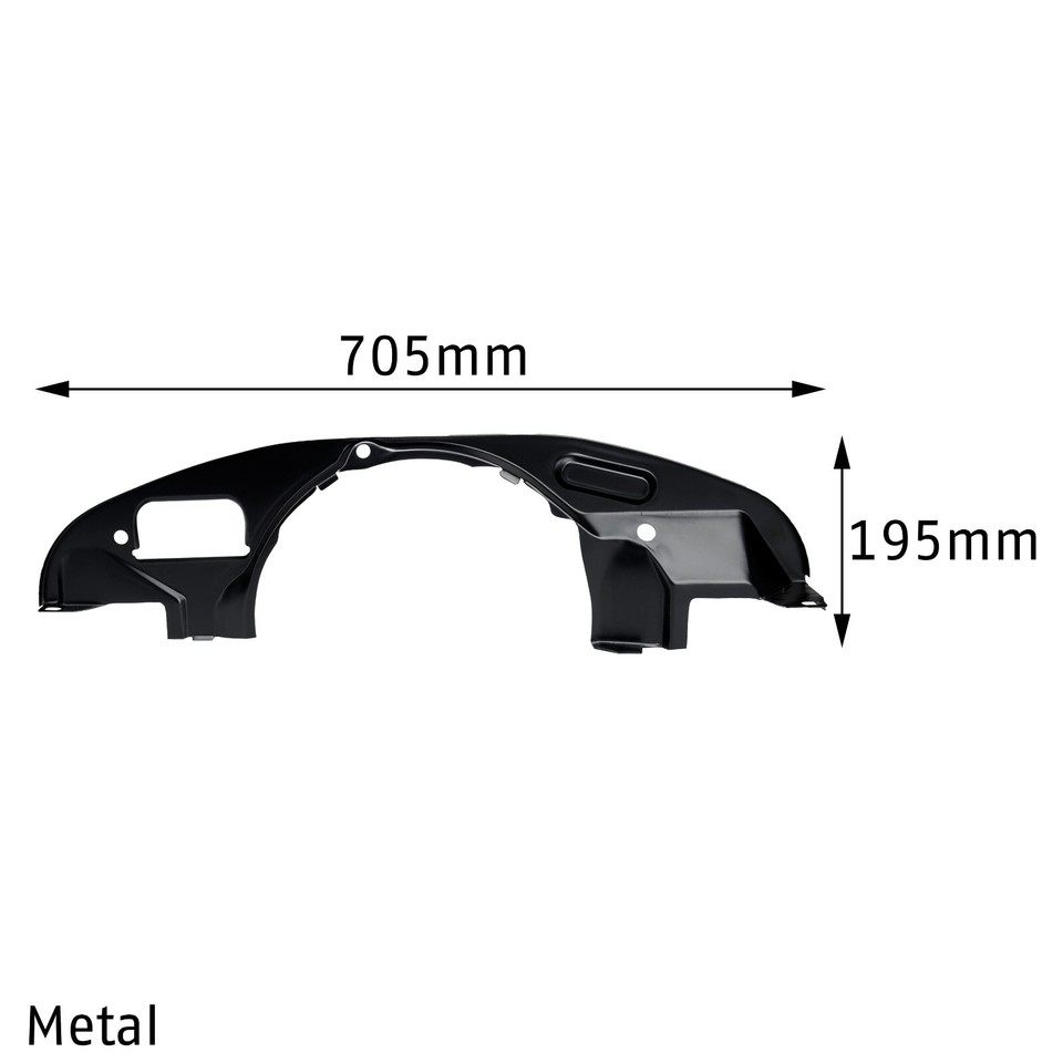 1971-1974 VW Dual Port Engine Front Cover Plate Paintable 1600cc OE ...