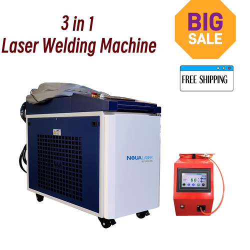 New 1200W Laser Welder Machine 3 in 1 Welding/Cutting/ Cleaning ...