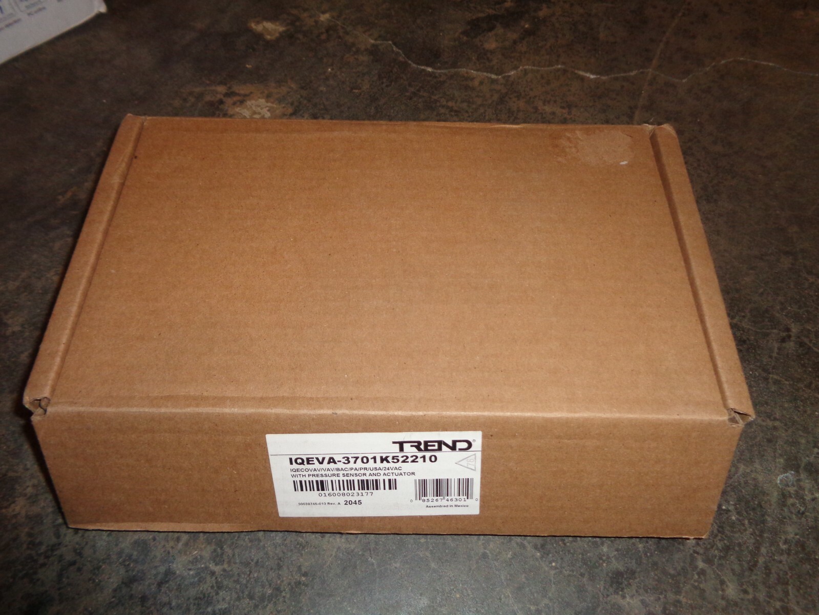 Trend IQECO Vav/pa Terminal Controller W/actuator & Pressure Sensor ...