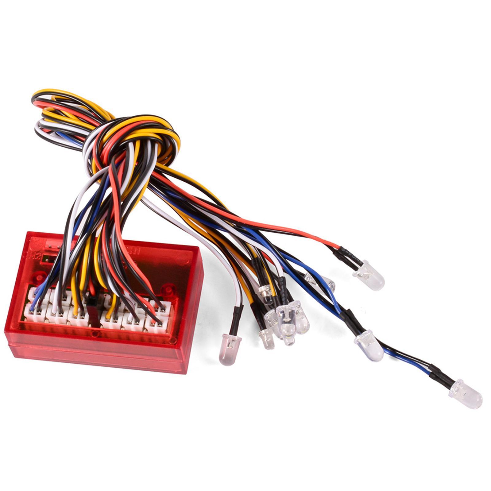 1/10 1/8 RC LED Lights Kit For HSP Traxxas TAMIYA For Axial SCX10 RC ...