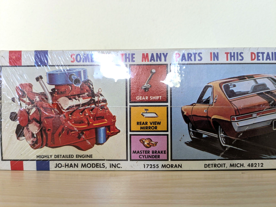 **L@@K! **RARE **FACTORY-SEALED** JO-HAN "1969 AMC AMX" KIT **NIB ...