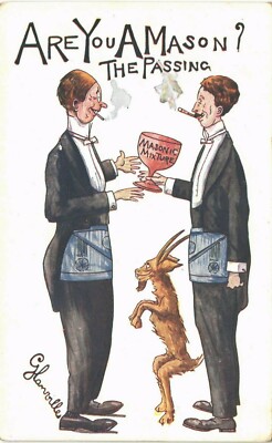 Masonic Comic. Are You a Mason? The Passing # 1029 in Savoy Series. | eBay