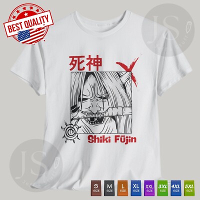 Shiki Fūjin Shinigami T Shirt Japanese 90s Anime Manga God of Death ...