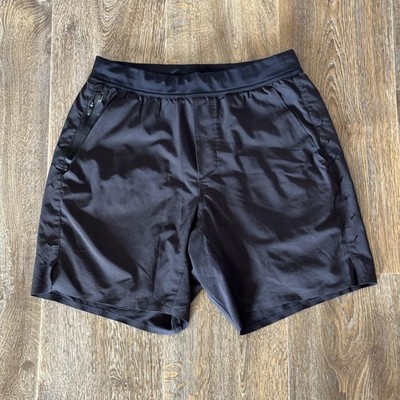 Ten Thousand Shorts Mens Medium Black Interval Lined Training Running ...