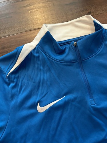 Nike Men’s Dri-FIT Academy Pro 24 Drill Top Pullover FD7667 Royal Blue ...