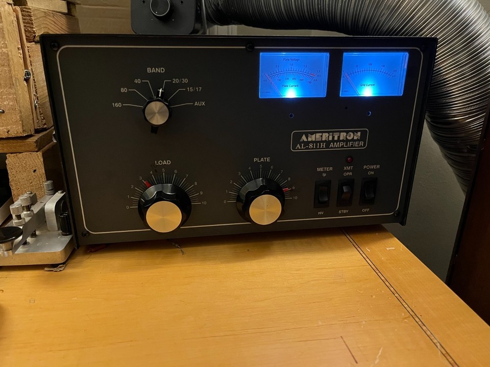 Ameritron Model AL-811H HF Linear Amplifier 120V Ham Radio W/ 10M mod ...