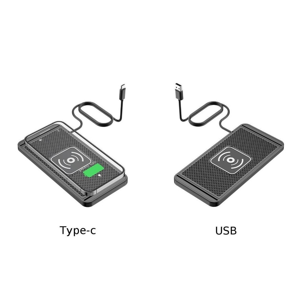 Cuttable 1M Wireless Car Charger Intelligent Coil Alignment for Fast ...
