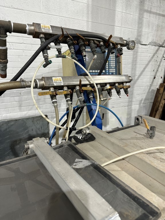16' EXTRUSION COOLING/VACUUM TANK - STAINLESS - RoBusch 7.5hp Vacuum ...