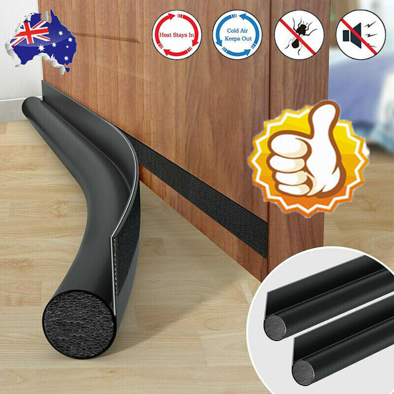 Door Bottom SMCling Strip Guard Stopper Protect Wind Dust Blocker Stop ...