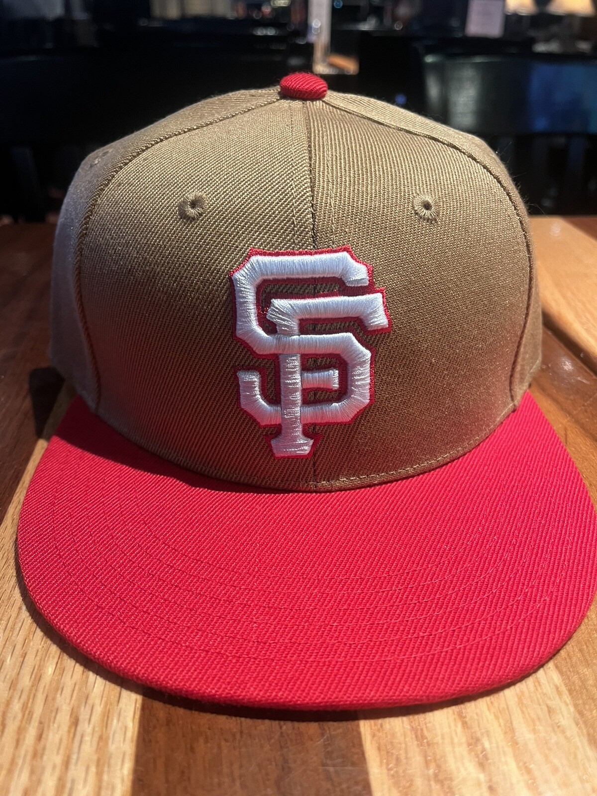 San Francisco SF Giants Forty Niners 49ers Day Red/Gold Cap Hat SGA 9 ...
