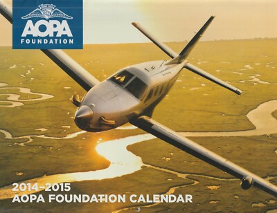 AOPA Foundation 2014-2015 Calendar (General Aviation) | eBay