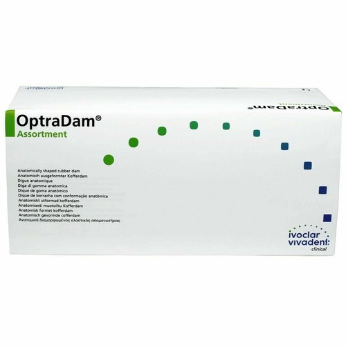 Dental Ivoclar Vivadent 3D OptraDam Plus Assortment Standard Pack 50pcs ...