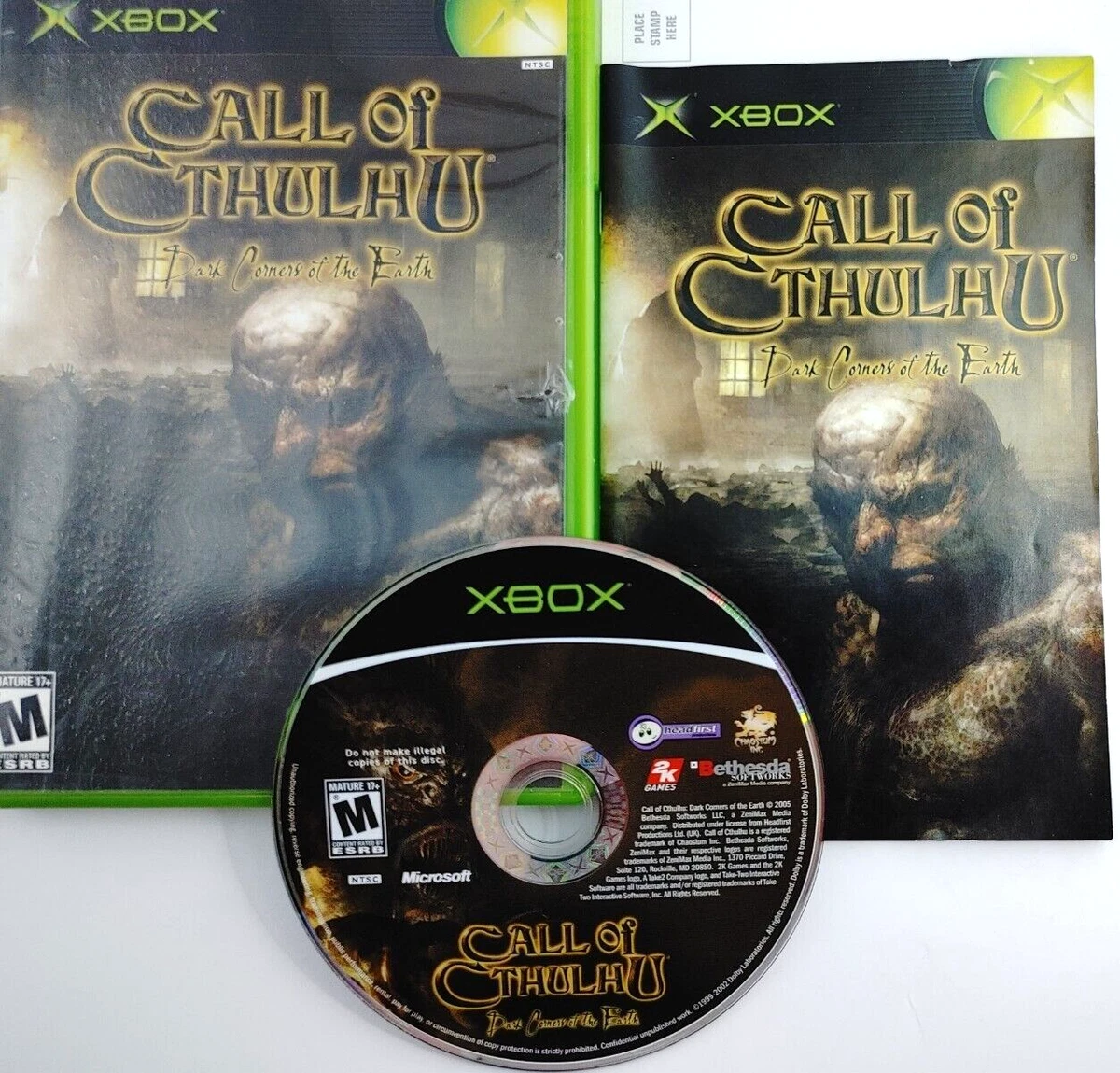 Call Of Cthulhu Dark Corners Of The Earth Xbox