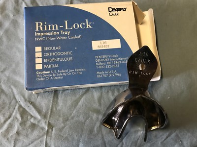 Impression Materials - Rim-Lock Dental Impression Tray