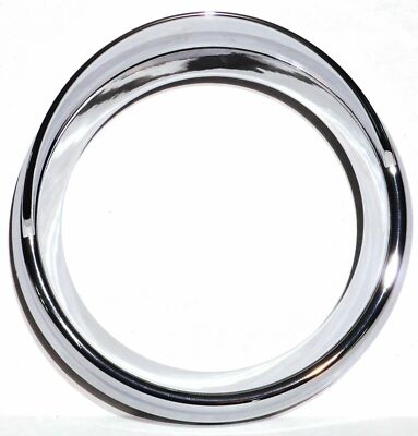 gauge cover speedo or tachometer large visor chrome plastic for ...