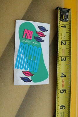 SIMS Skateboards Steve Rocco Street Style 80s Neon Vintage ...