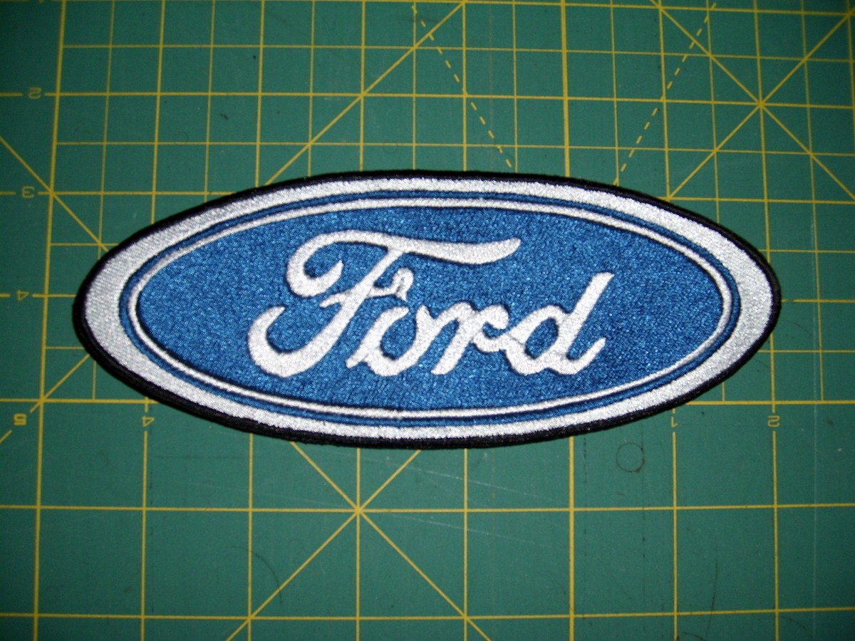 Ford Logo Embroidered Patches New DMB Badges! Members Albums Ford