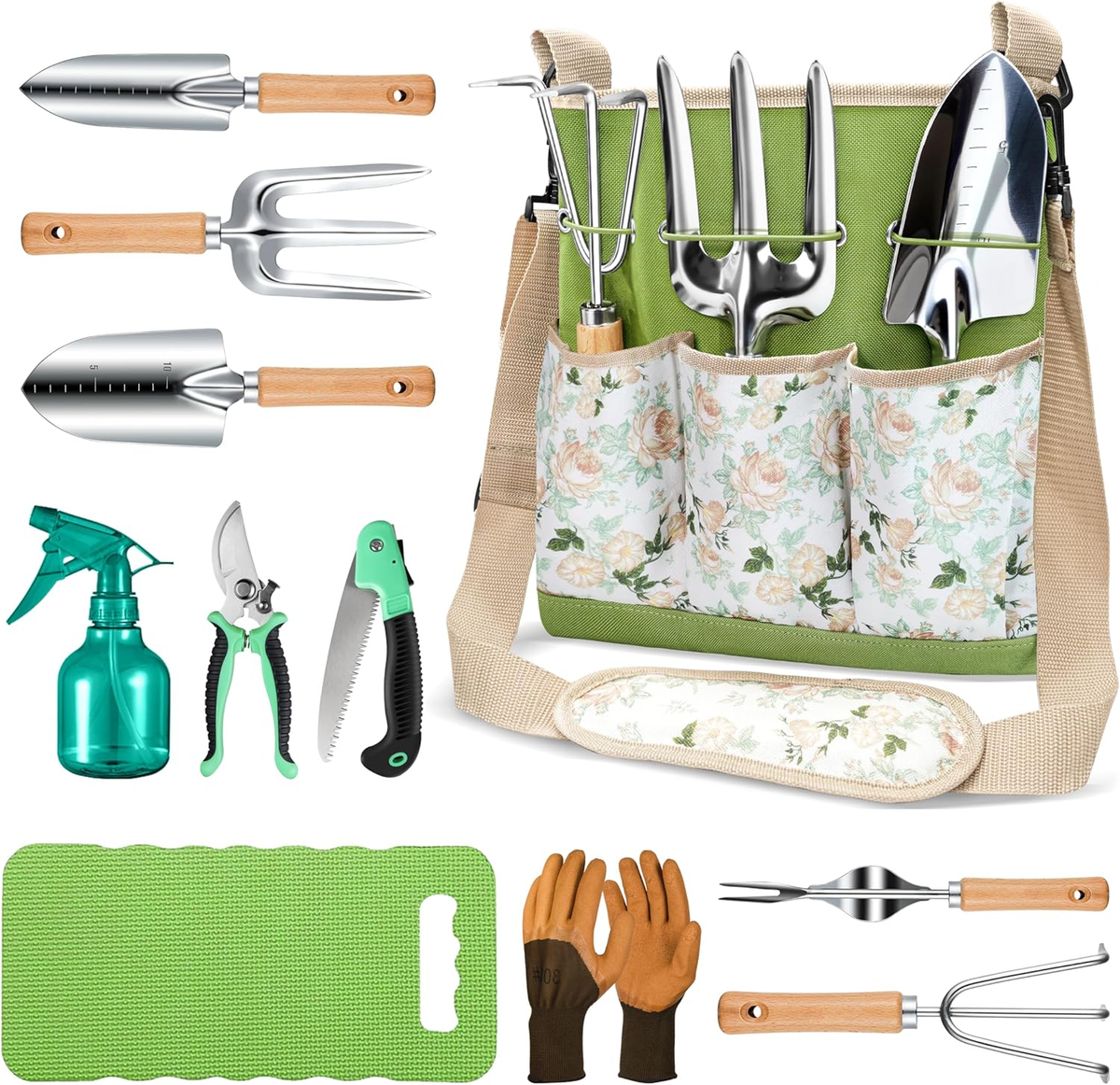 Ergonomic Gardening Tool Set