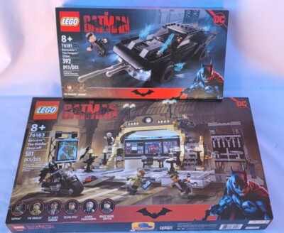 LEGO The Batman Movie lot 76183 BATCAVE Riddler Face-off & 76181 ...