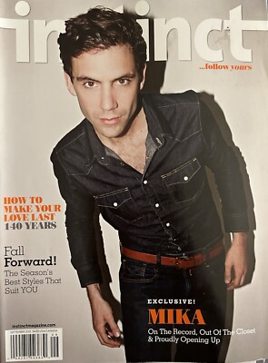 INSTINCT Magazine (September 2012) MIKA - On The Record | eBay