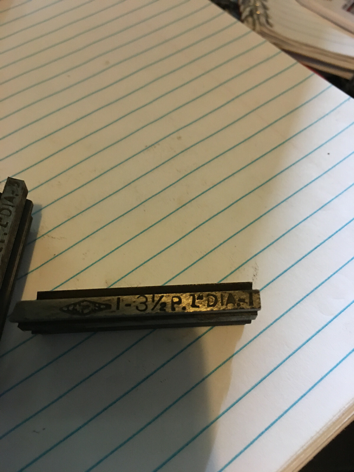 Landis Thread Chasers 15/16 X 2-1/8 3-1/2P ROUND 1" DIA. (RARE) | eBay