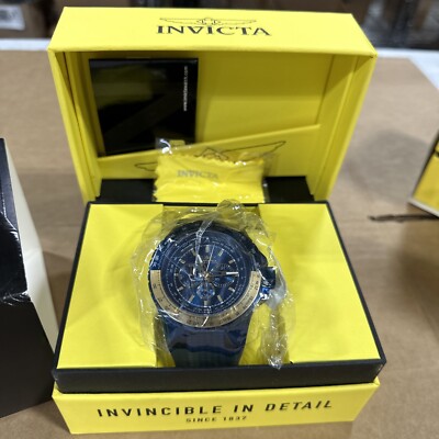 Invicta Aviator Blue Men's Watch - 39320 | eBay